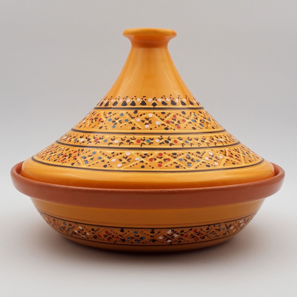 Tajine Marocain color - D 31 cm